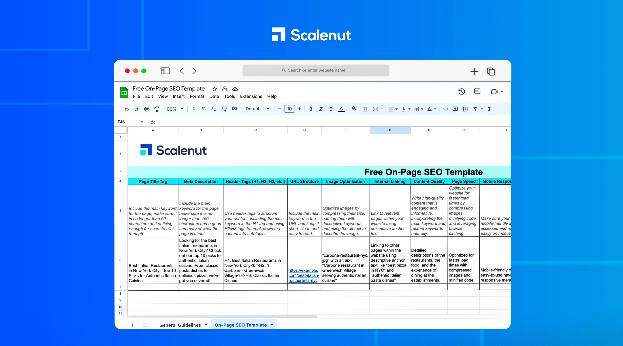 Ultimate On-Page SEO Template | Download Now
